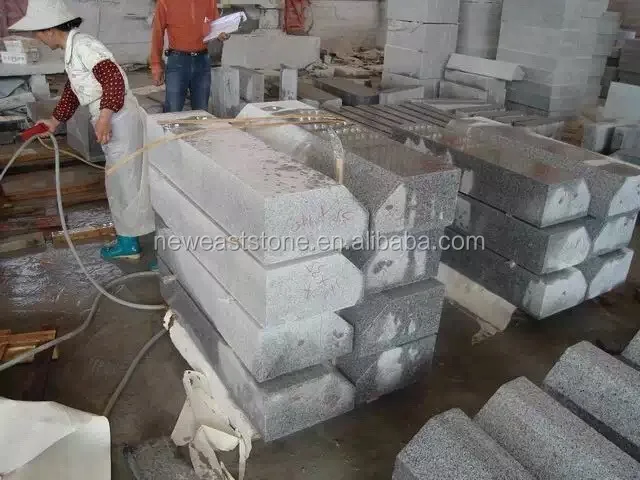 Natural Stone Garden Edge Stone Palisade Guard Rails Pillars Barriers