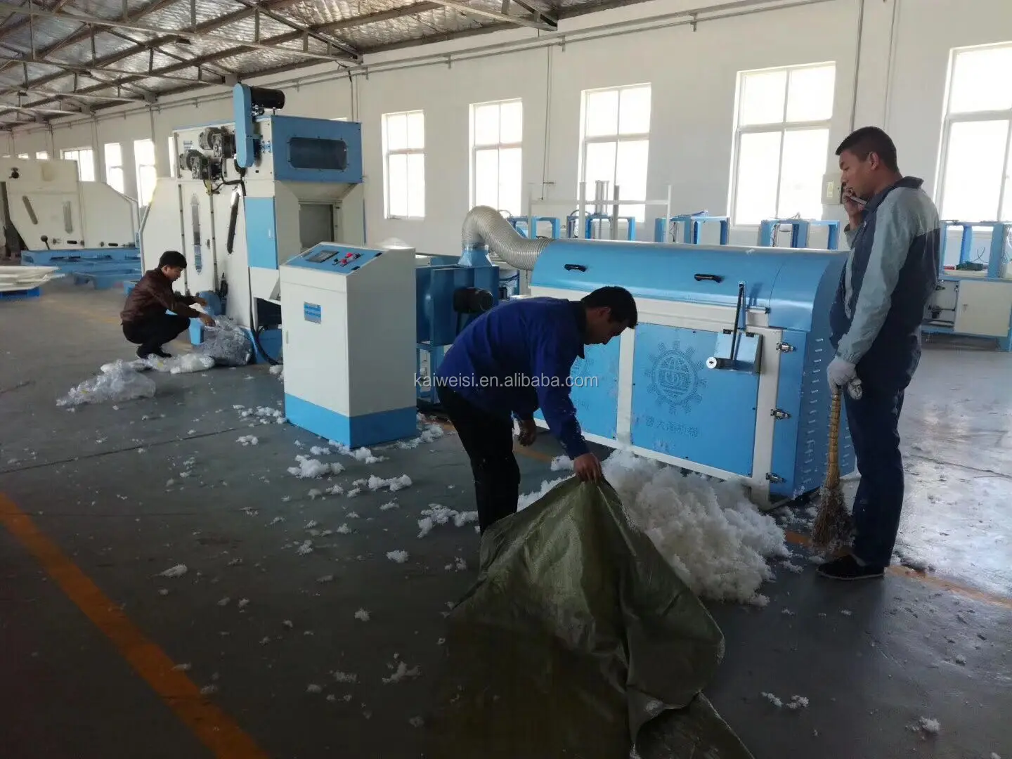 Fiber Ball Fiber Making Pillow Filling Machine - Buy Ball Fiber Making ...