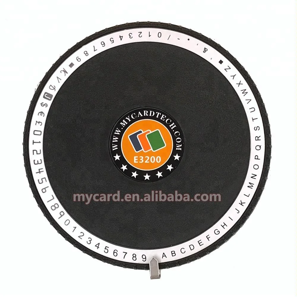 PVC Card Indent Printing Machine with Embosser - 2-in-1