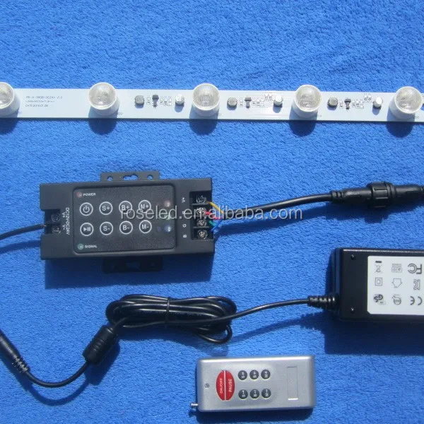 Dc24v Edge Light Strip 5leds Rgb Led Bars - Buy 5leds Rgb Led Bars,Edge ...