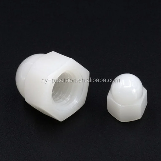 M3 M4 M5 M6 M8 M10 M12 Plastic Nylon Hexagon Domed Nut Cap Nut