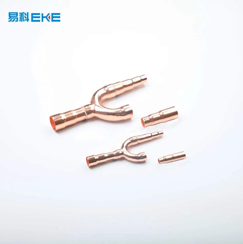 Copper Cross Tee for Air Conditioner - Reliable Performance