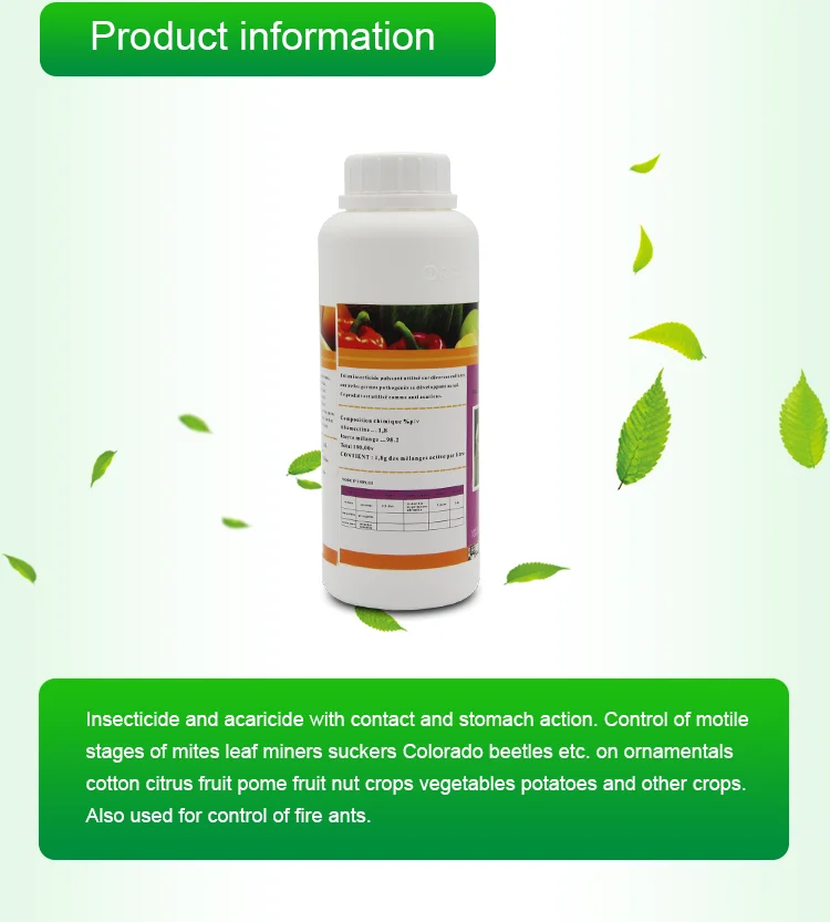 2018 New Products Pesticide 97%tc 5%ec 1.8%ec Abamectin Insecticide ...