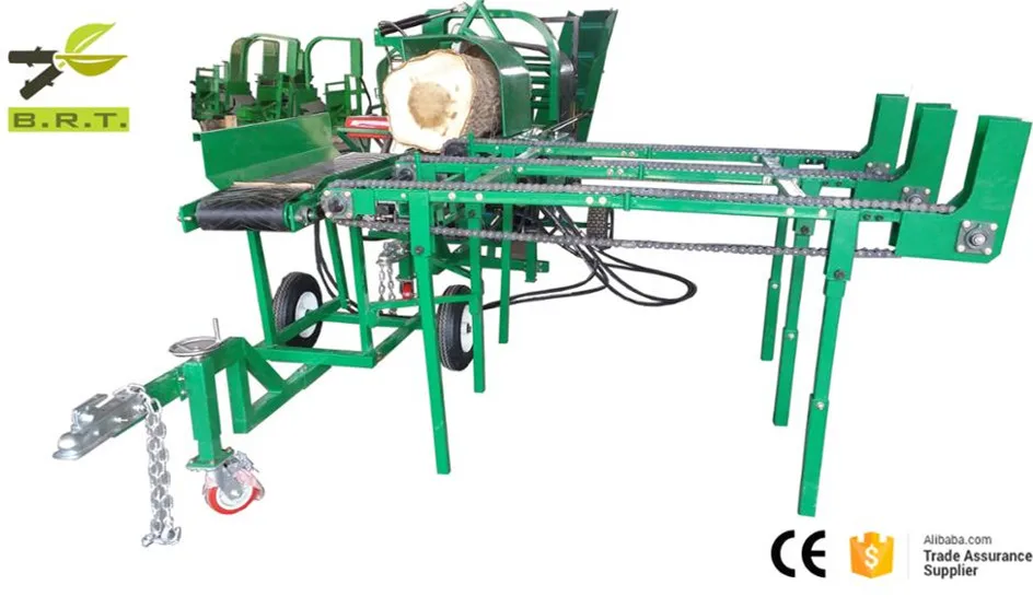 Automatic Firewood Processor - Efficient Wood Cutting