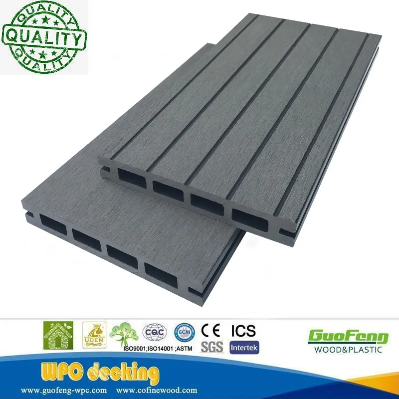 Outdoor Waterproof WPC Stair Treads for Exterior Steps - OEM
