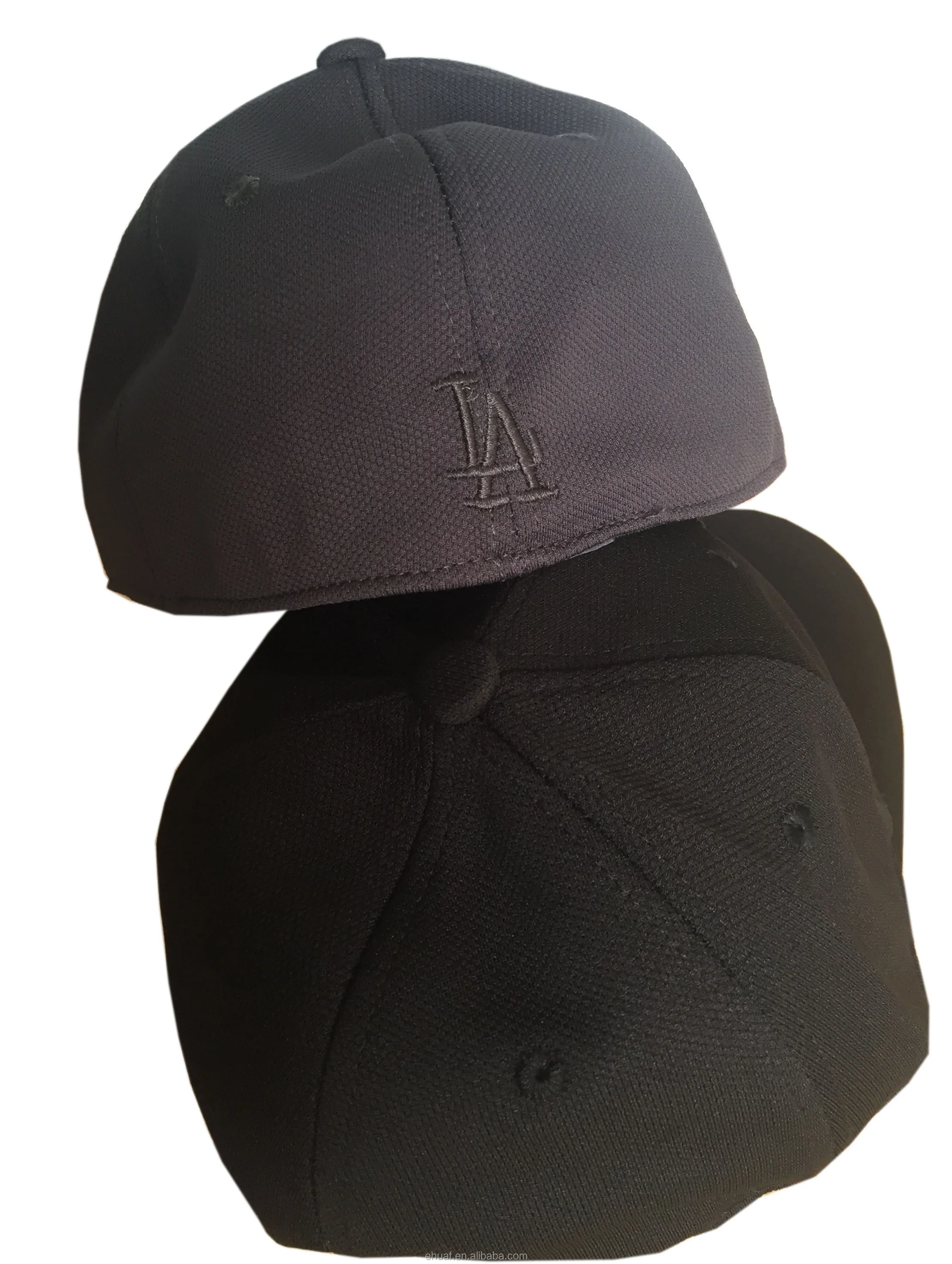 Fashion Custom Logo Raised Embroidery Fit Baseball Cap Fitted Hat - Buy ...