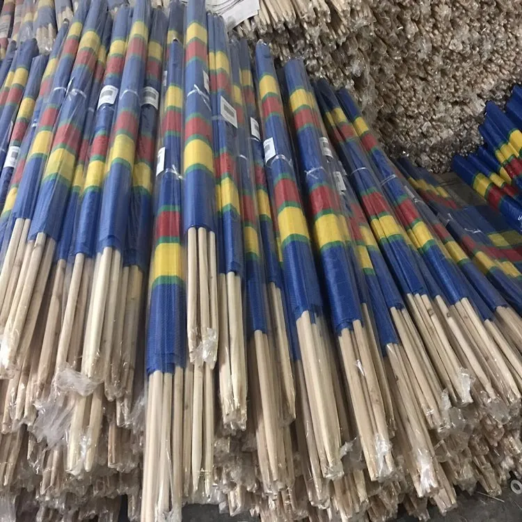 4 Pole Windscreen Thick Stripe Beach Windbreak - Durable & Waterproof