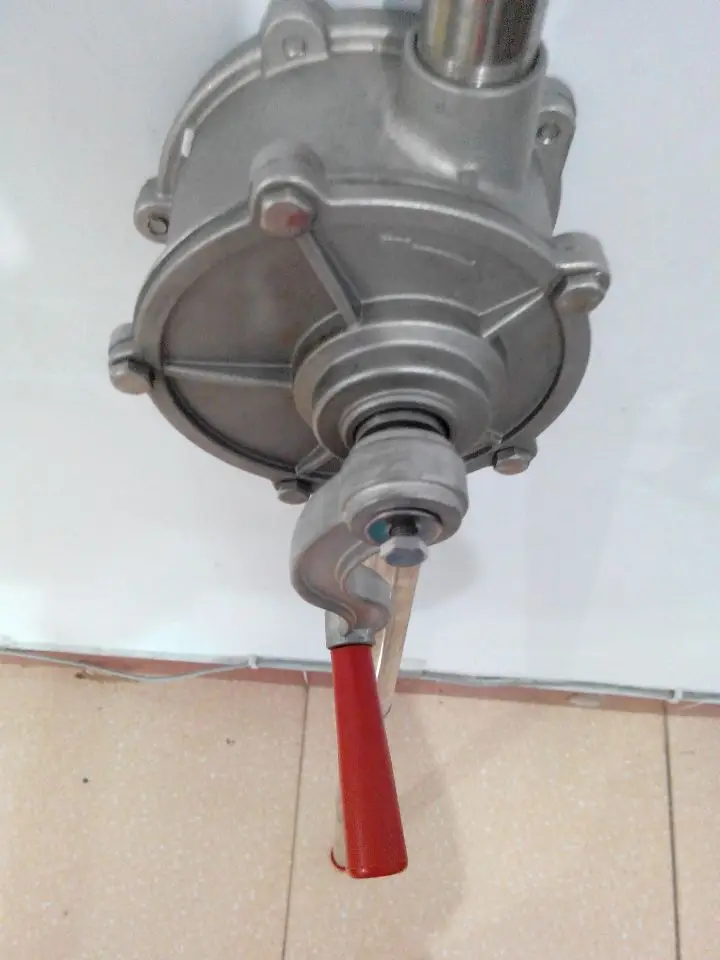 Aluminum Portable Hand Operated Manual Suction Rotary Oil Pump