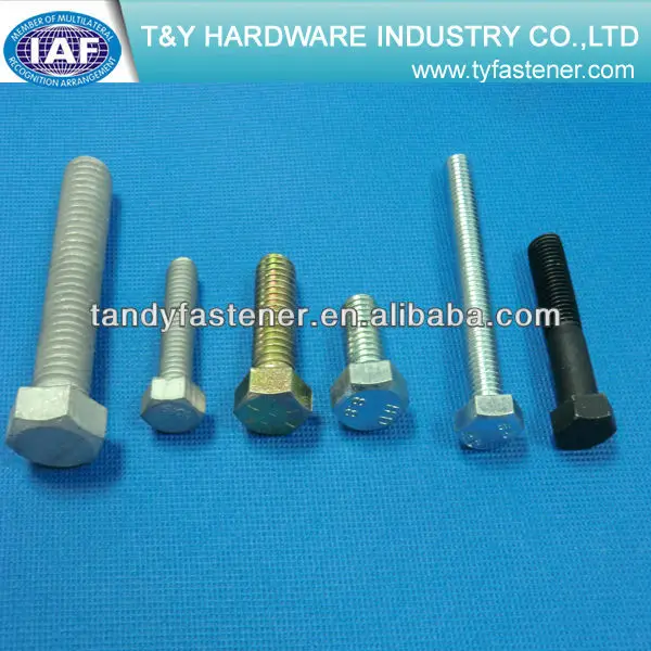 Astm A307 Grade B Heavy Hex Bolts - Buy Heavy Hex Bolt,Astm A307 Bolt ...
