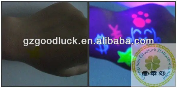 Uv Self-inking Hand Stamp/uv Ink Stamp For Skin - Buy Uv Self-inking ...