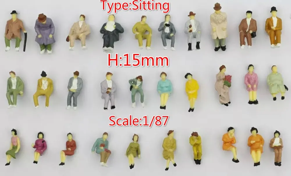 Architectural Scale Model Plastic Human Figures - Buy Architectural ...