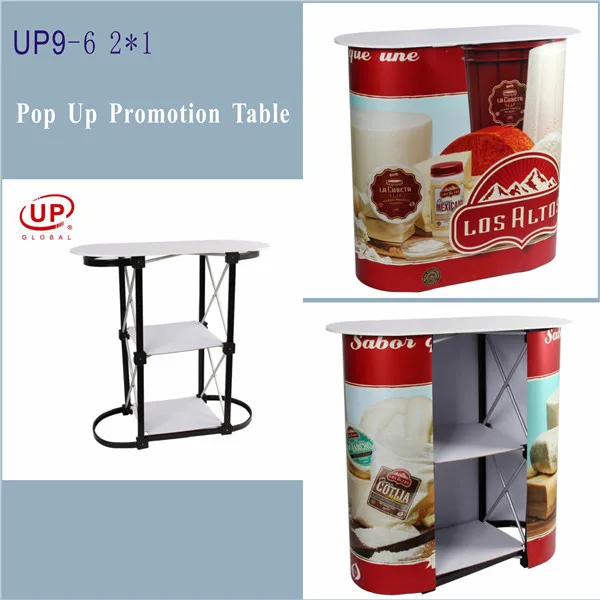 Supermarket Promotion Display Stand Booth Table - Buy Curved Booth ...