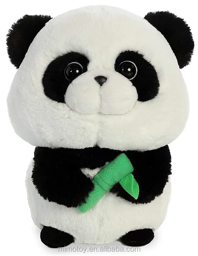 Astm Test Pretty Pink Girl Plush Toy Panda Teddy Bear Doll With Clothes ...