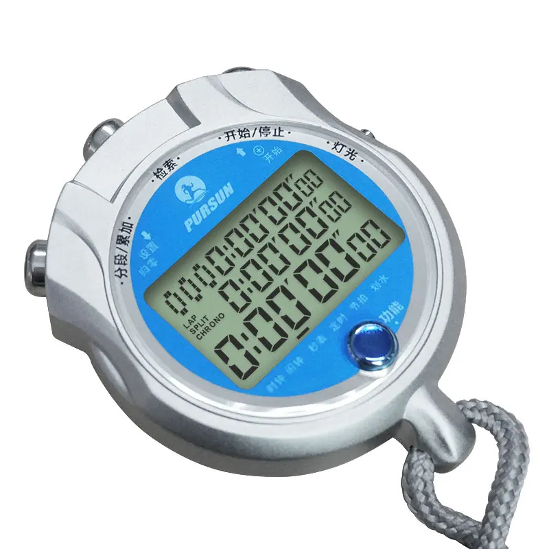Digital Stop Watch 200 Lap Metal Stopwatch With Backlight - Buy Oem ...