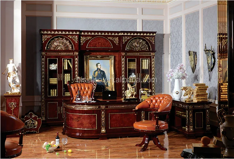 Luxury Presidential Executive Office Desk, Throne Royal Home Office ...
