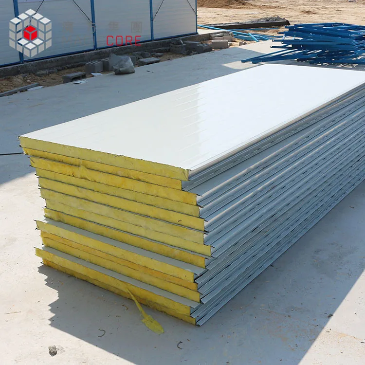 Factory Glass Wool Insulation Price Glass Wool Sandwich Partition Wall ...