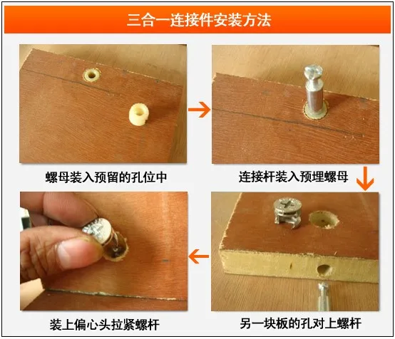 Cabinet Wooden Door Mini Fix & Furniture Screws Connecting Bolts - Buy ...