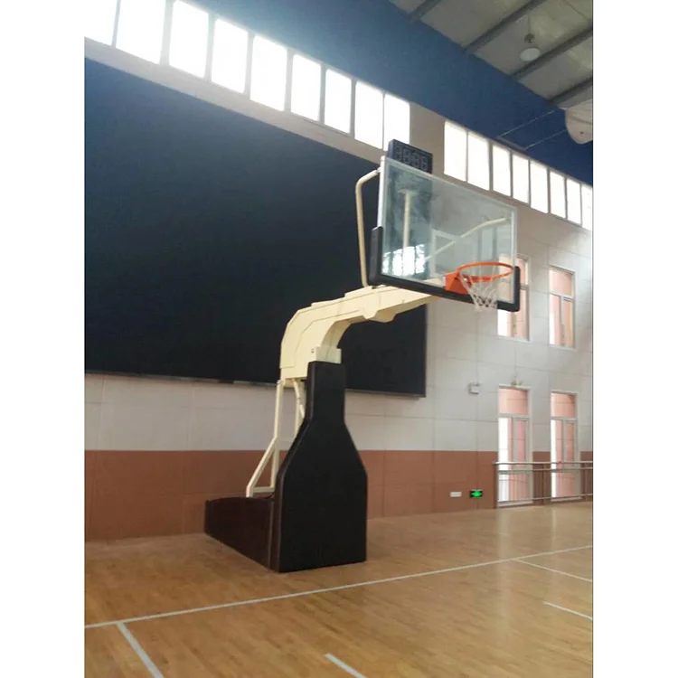 Team Trains Full Size Manual Hydraulic Basketball Stand - Buy Manual ...