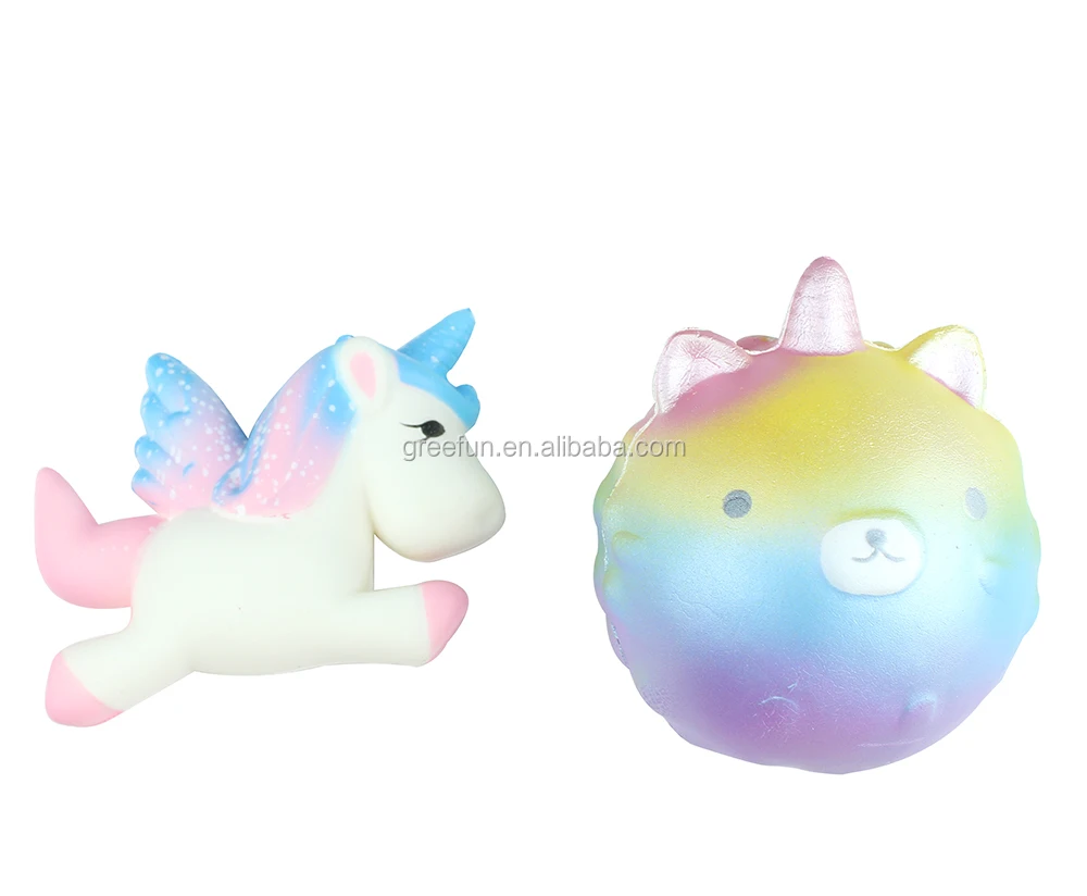 Manufacturer Hot Selling Custom Squishy Toys Popular Squishy Unicorn ...