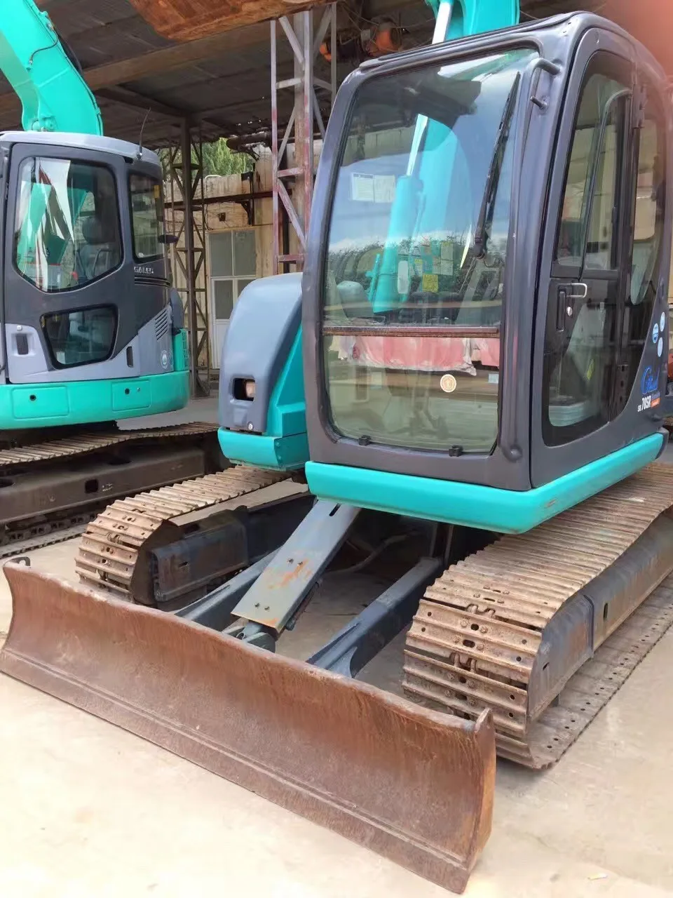 7 Ton Mini Excavator Japan Original Sk70 Kobelco - Buy Japan Used Mini ...