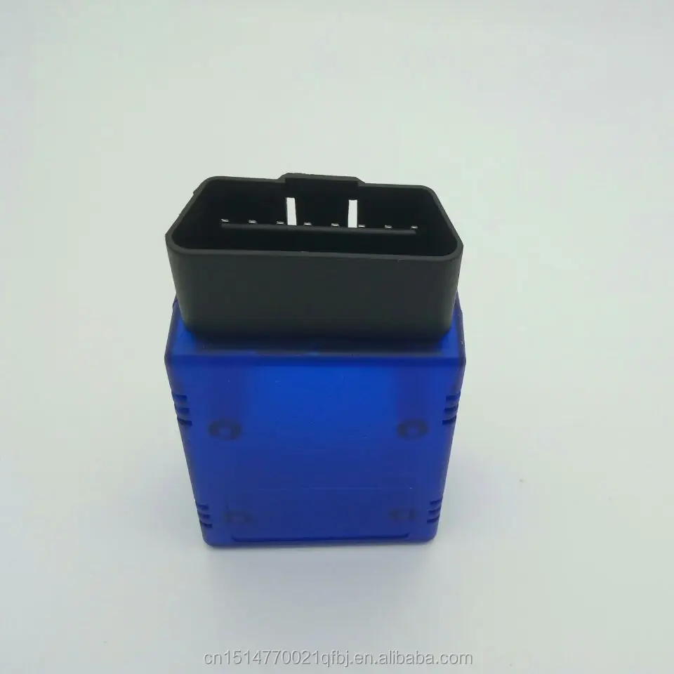 Obd2 Obdii Connector Obd2 Male Connector Plug Socket Obd 2 Blue Cover ...