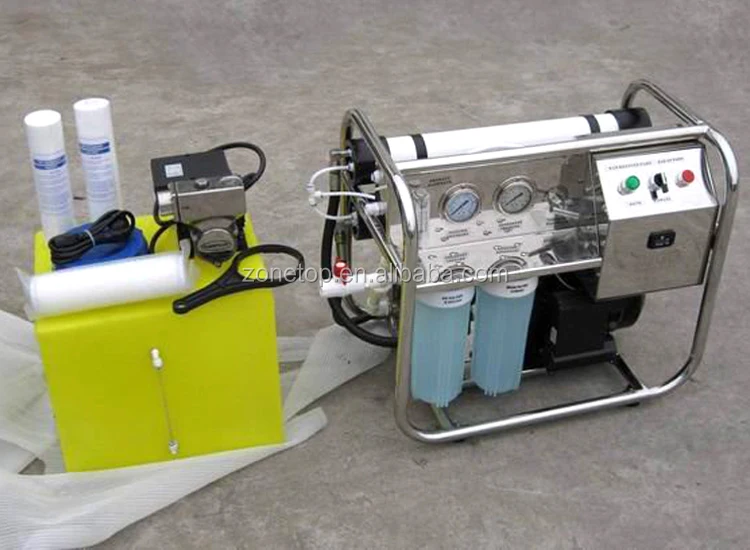 Small Scale Portable Salt Water Desalination System