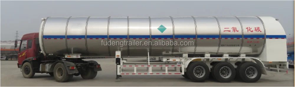 3 Axles CO2 Tanker Trailers - Efficient & Reliable Transport