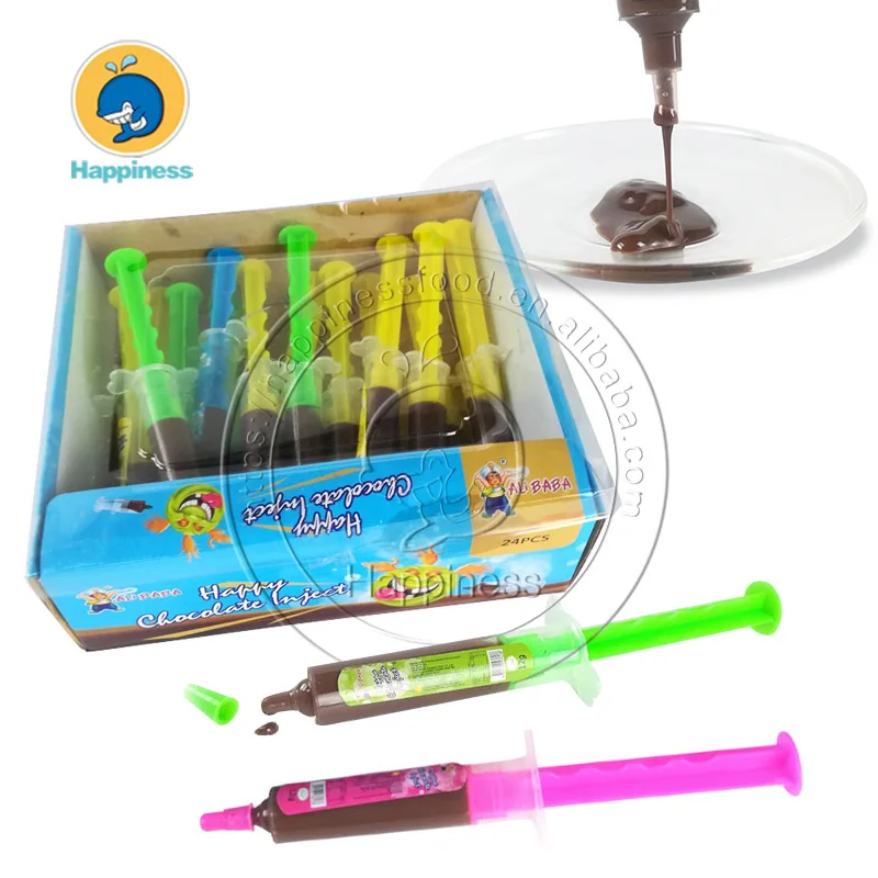 Injection Candy Chocolate Flavor Syringe Candy - Buy Injection Candy ...