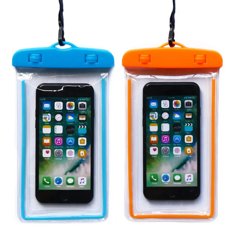 Universal Clear Waterproof Mobile Phone Pouch Pvc Floating Waterproof ...