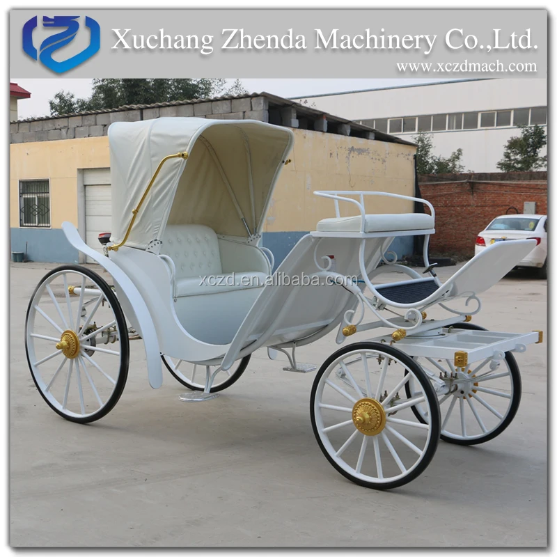 2 Wheels Mini Horse Carriage - Perfect for Weddings & Sightseeing