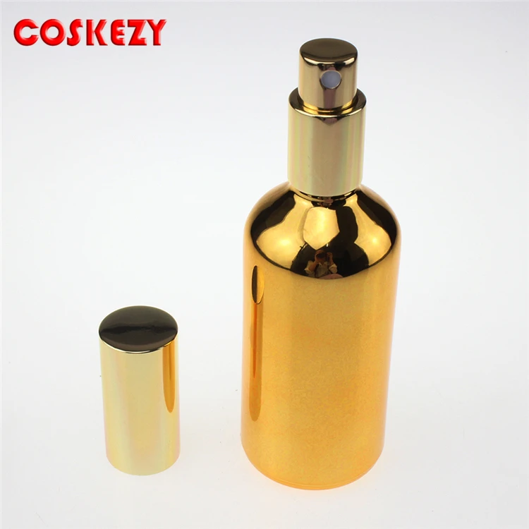 Fine Mist Golden 100ml Glass Spray Bottle,10 Ml 15 Ml 30 Ml 50 Ml 100 ...