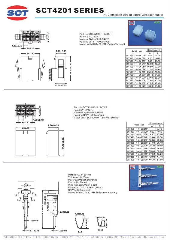 Molex 5557 5559 Connector 2pin 4pin 6pin Wire Hardness 4.2mm Pitch ...