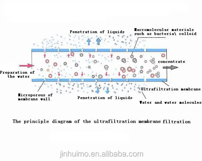 Uf Membrane/ultrafiltration Membrane/hollow Fiber Uf Membrane Price ...