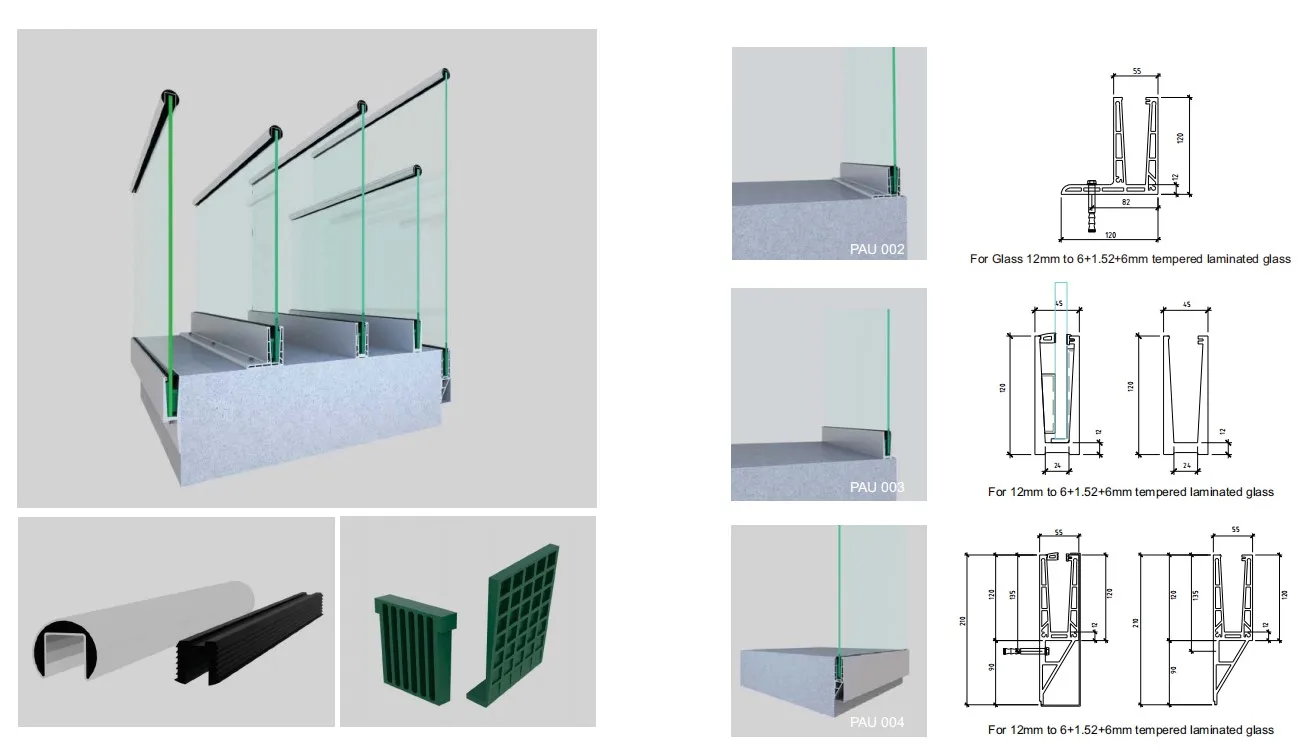 Prima Stairs Railing Design Square Pipe Metal Cheap Balcony Railing ...