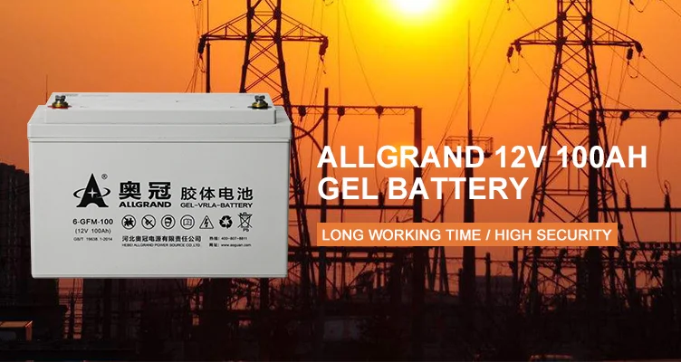 Allgrand Gel Batteries - Reliable Power for Solar Systems