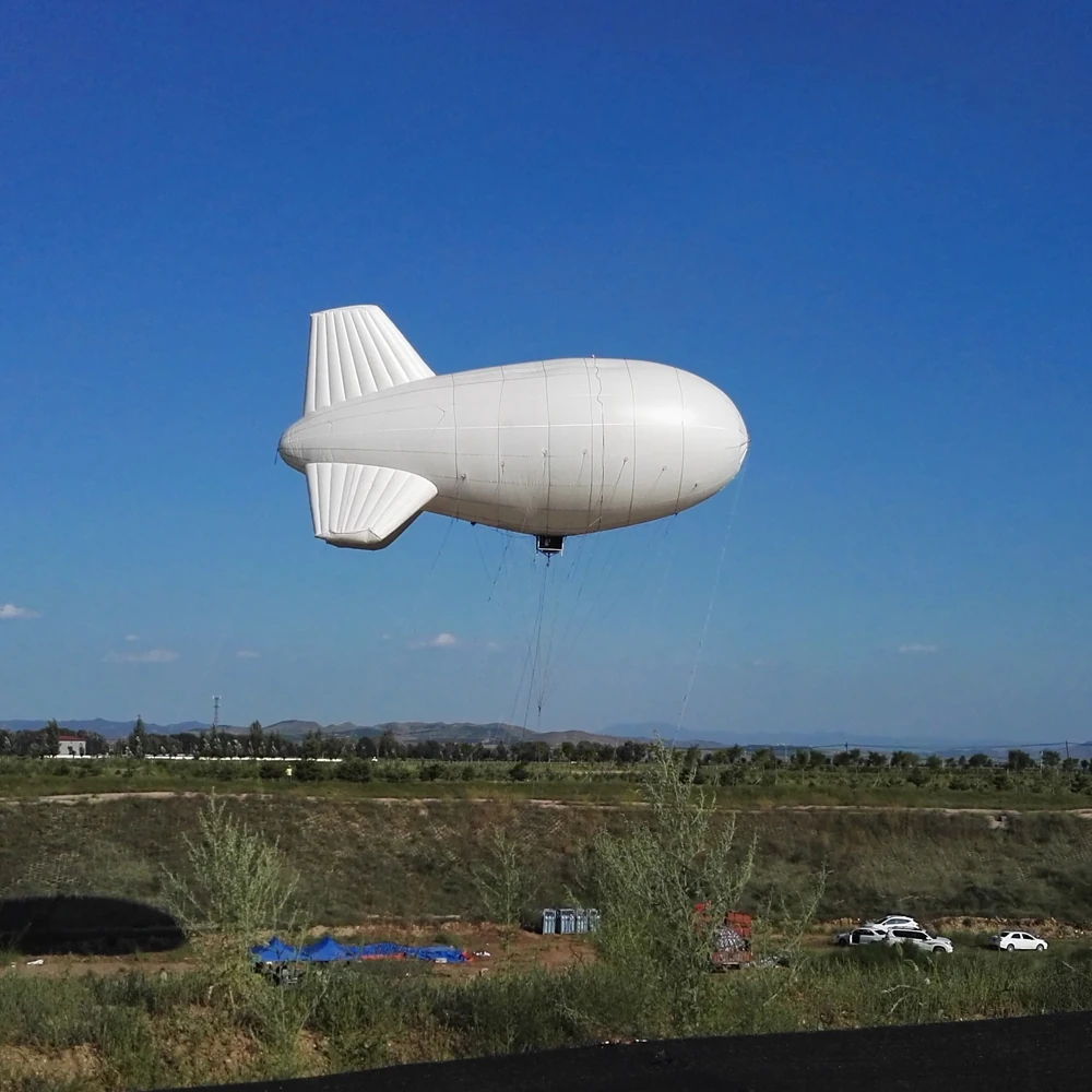 Non-rigid Gaint Long Range Unmanned Airship Helium Rc Blimp For Search ...