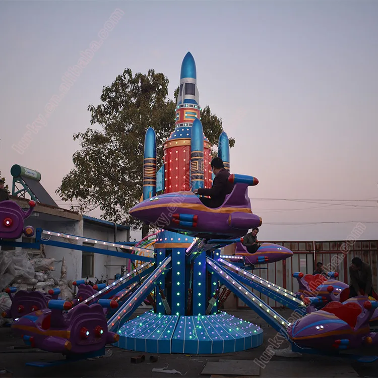 Funfair Amusement - Attractive Kids Airplane Ride Equipment