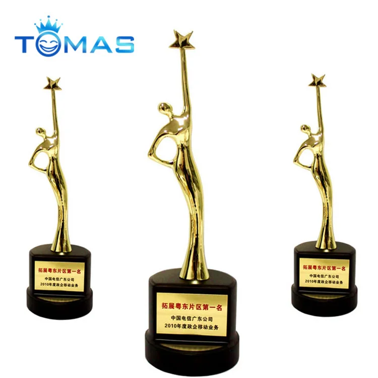 2018 New Design Hot Sale Custom Music Trophy Singing Trophy For Best ...