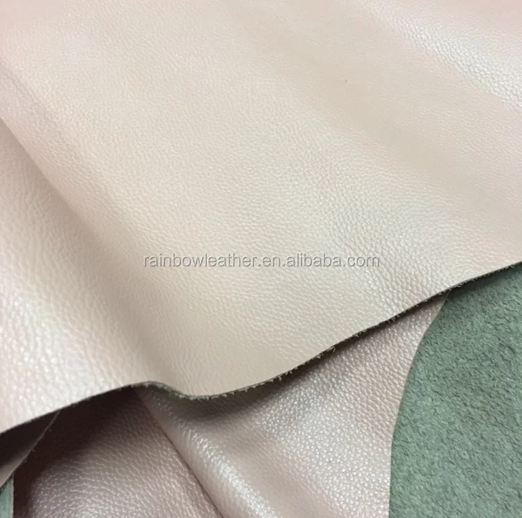 Thick Corrected Leather with Natural Emboss Hide Grain Cow Skin Leather ...