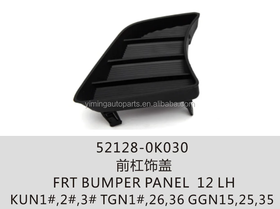 52128-0K030 52127-0K030กันชนหน้าสำหรับ Hilux Vigo| Alibaba.com