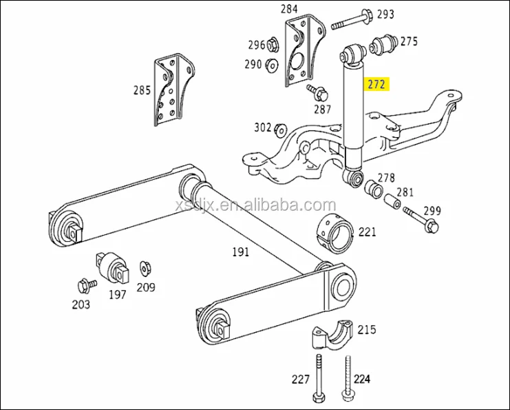 Spares For Mercedes Atego Parts Shock Absorber - Buy Spares For ...