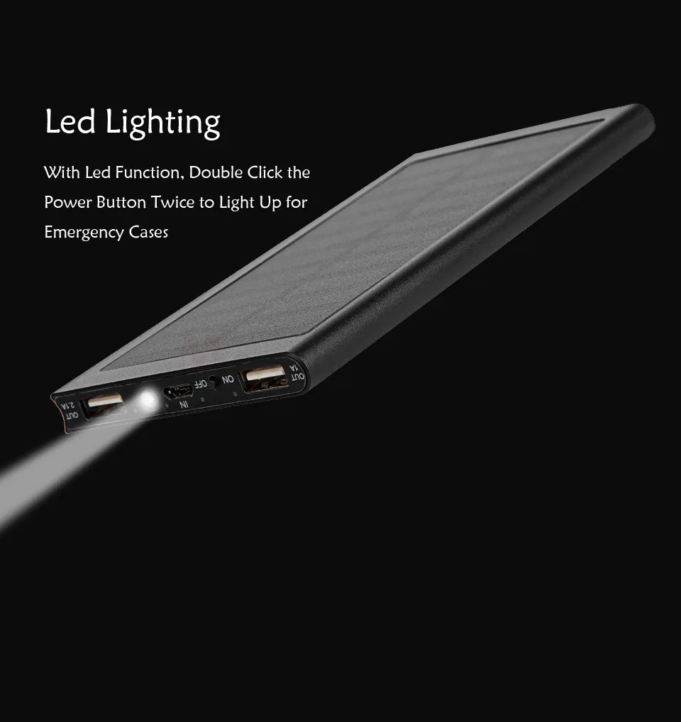 Promotional Giveaways Led Torch Power Packups Solar Mobile Charger ...