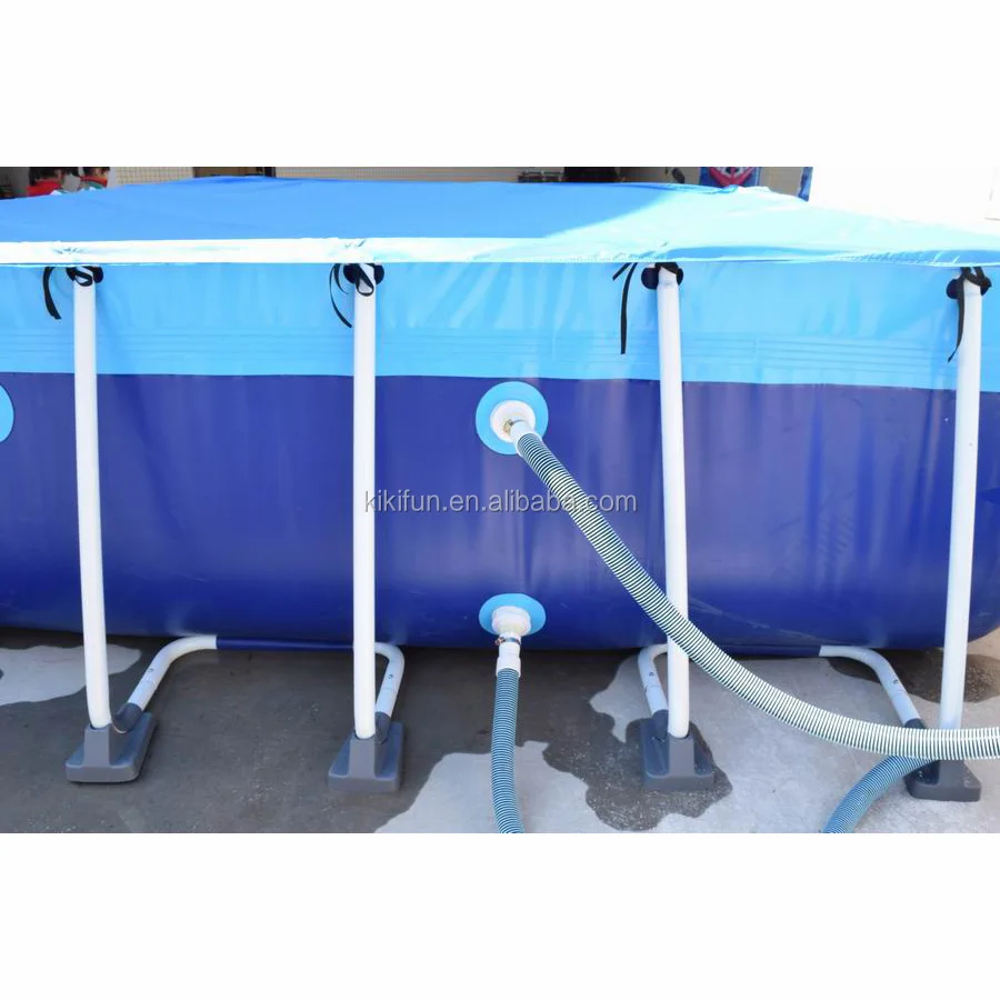 New Design Steel Frame Inflatable Swimming Pool for Kids Park