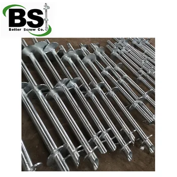 Helical Soil Anchors /ground Screws Canada/helical Screw Pile - Buy ...