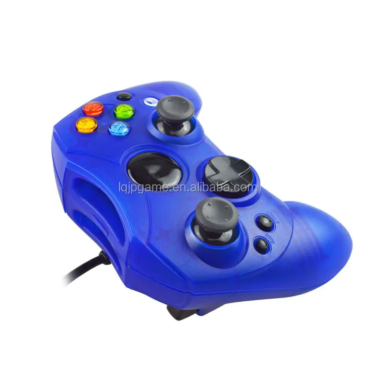 Xbox Controller - Clear, Wired Gamepad with Vibration Motor