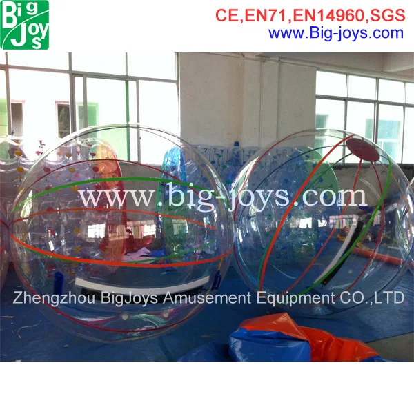 Large Clear Squishy Water Ball Grow In Inflatable Water Rolling Balls ...