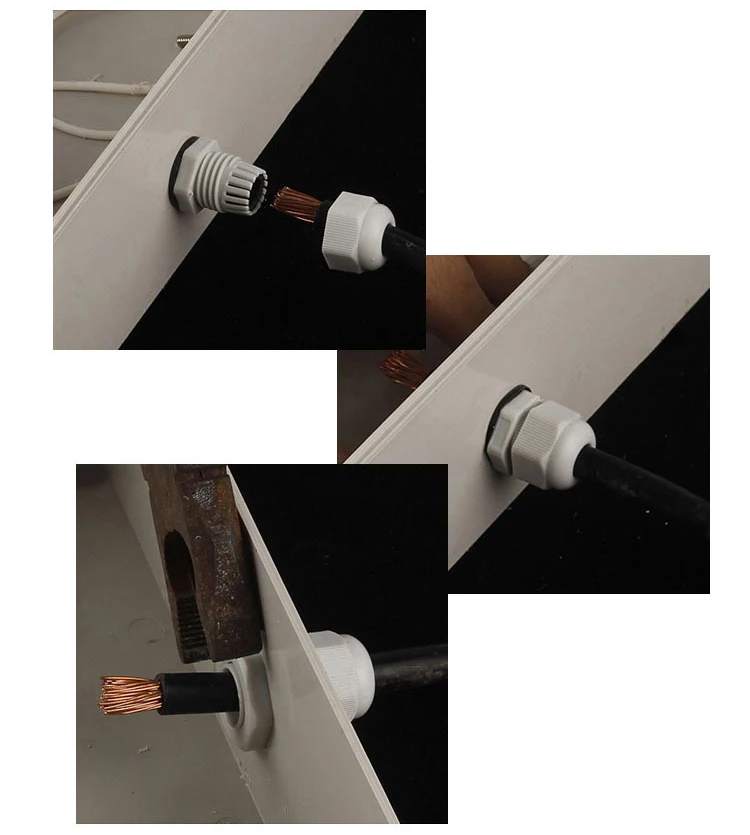 Baoteng Nylon Cable Gland With Strain Relief M6 M12 Plastic Glands ...