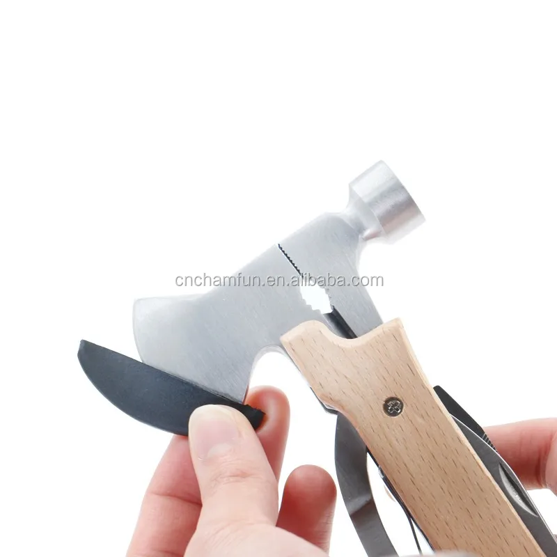 High Quality All In One Multi Function Hammer Tool In Wooden Handle For ...