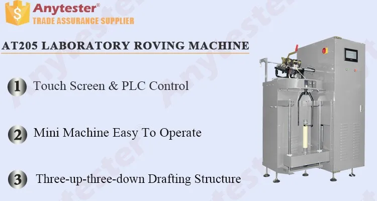 Mini Laboratory Roving Machine Make Roving From Drawn Sliver - Buy Wool ...