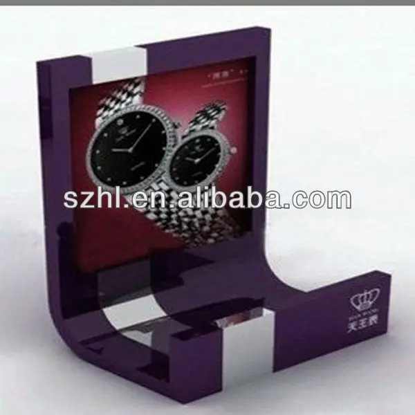 Clear Acrylic Rotating Watches Display Cabinet With Lock - Buy Acrylic ...